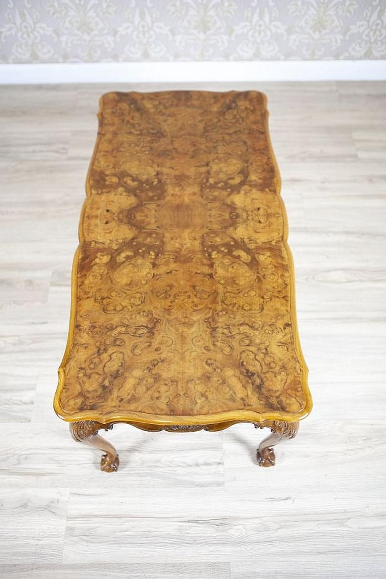 Chippendale Walnut Coffee Table from the Early 20th Century Finished in ...