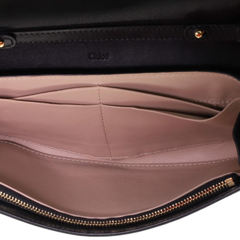 Chloe Aby Chain Wallet Leather at 1stDibs