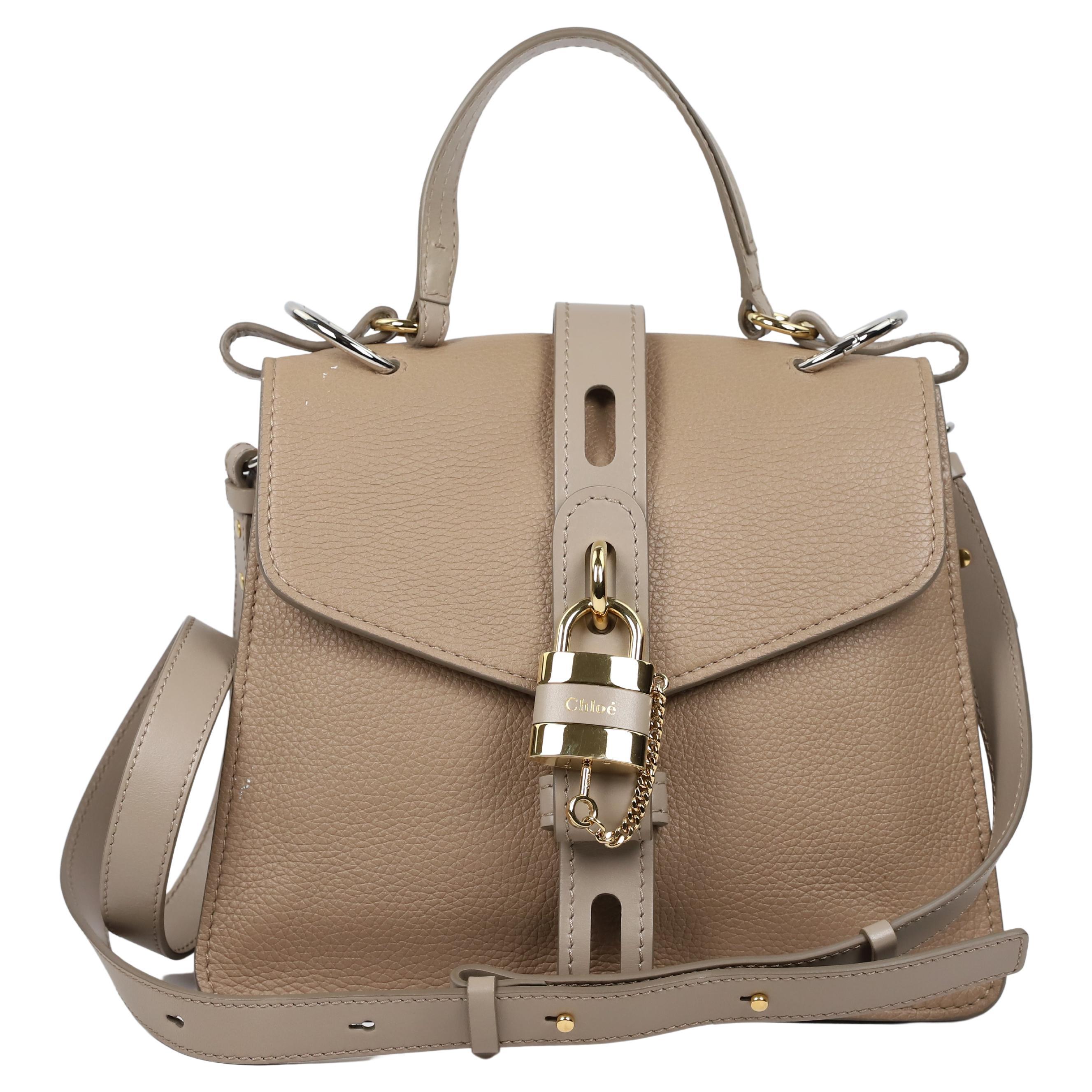 Chloé Aby leather handbag For Sale at 1stDibs