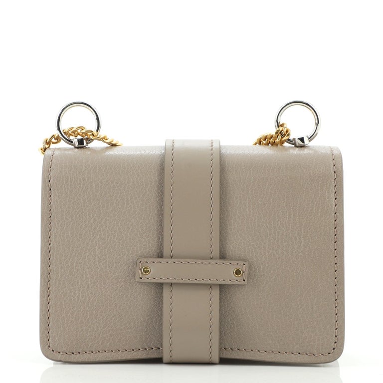Chloe Aby Shoulder Bag Leather Mini at 1stDibs