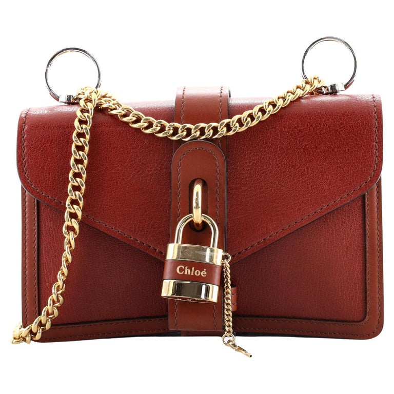 Chloe Aby Shoulder Bag Leather Small at 1stDibs