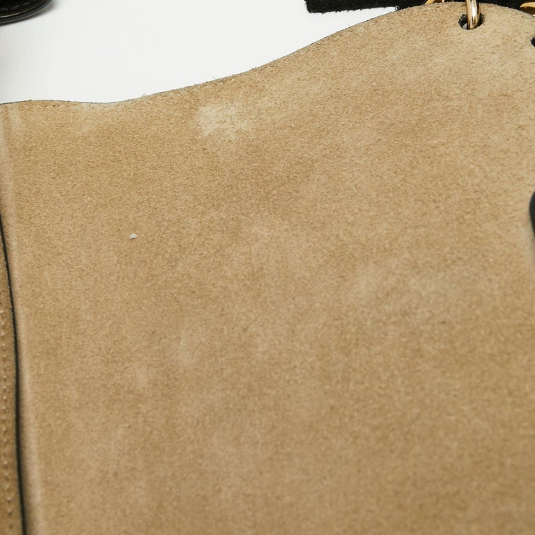 Chloe Black Leather Small Hudson Fringe Shoulder Bag at 1stDibs