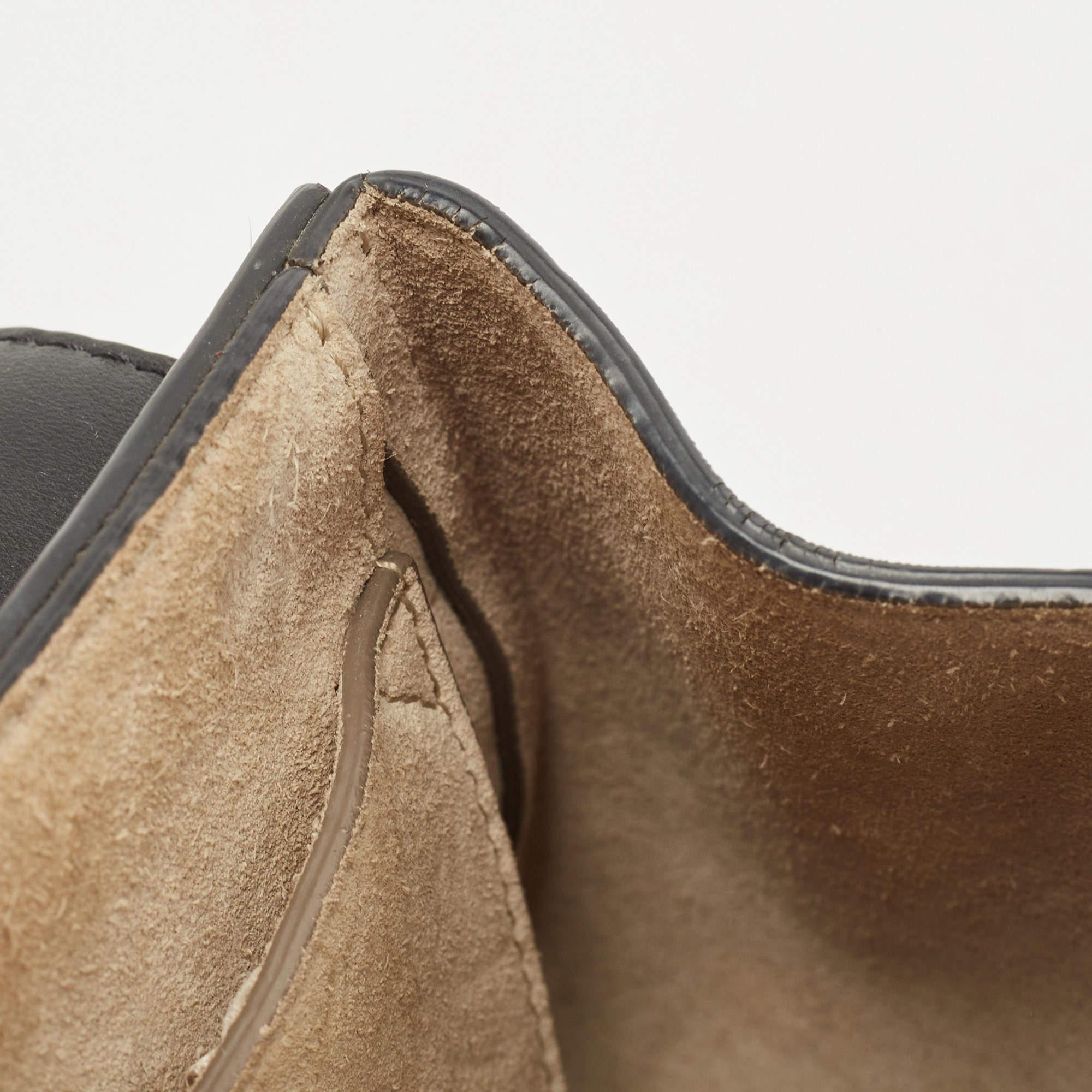 Chloe Black Quilted Leather Mini Drew Bijou Shoulder Bag For Sale at ...