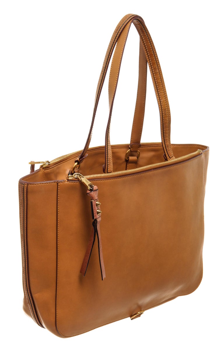 Chloe Brown Leather Sam Purse Tote Bag at 1stDibs