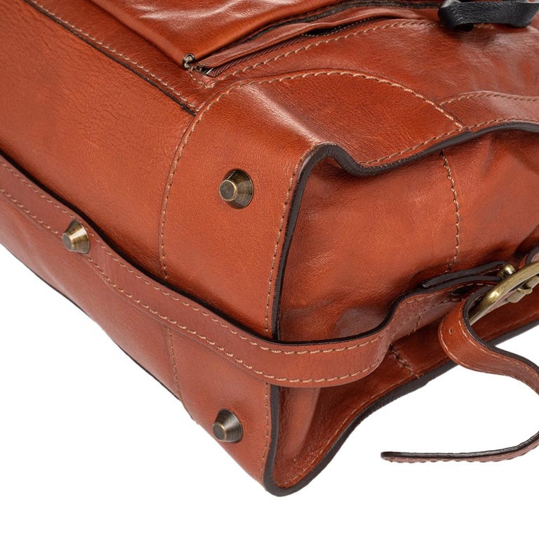 Chloe Brown Leather Tracy Satchel For Sale at 1stDibs