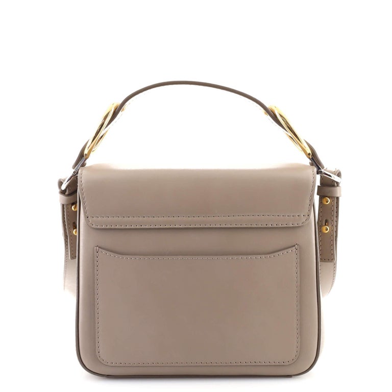 Chloe C Double Carry Bag Leather Small For Sale at 1stDibs