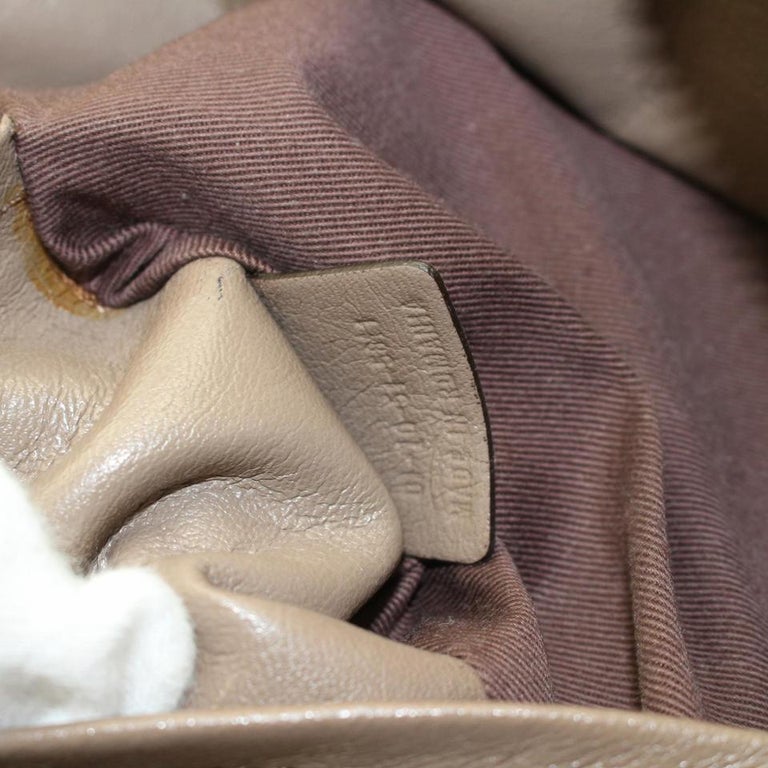 Chloé Chloé Large Zip Shopper Tote 869608 Brown Leather Shoulder Bag ...