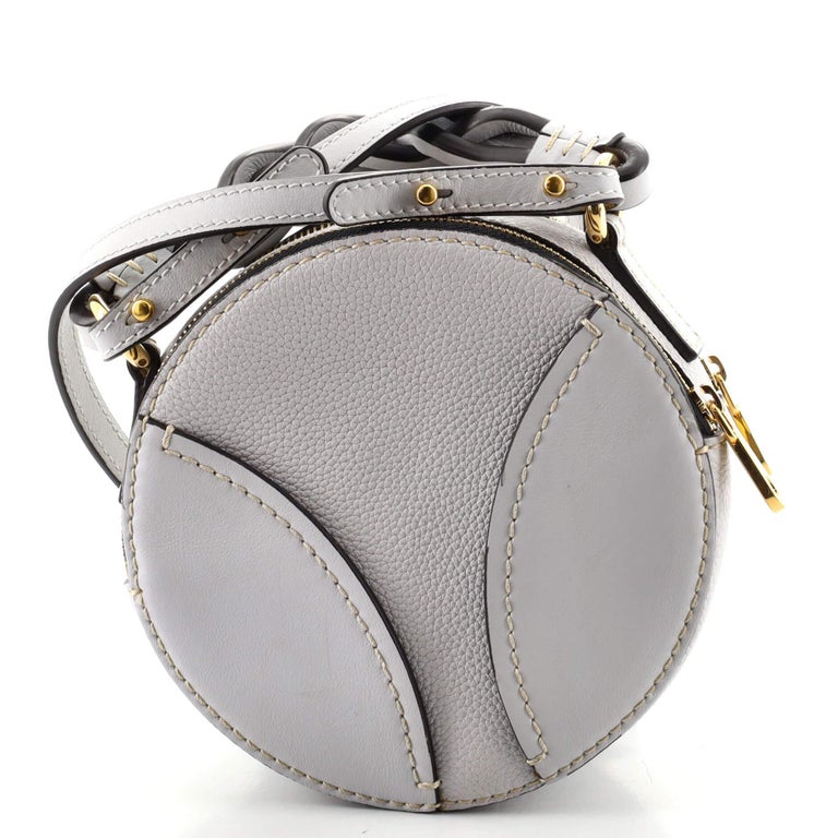 Chloe Daria Round Bag Leather Mini at 1stDibs
