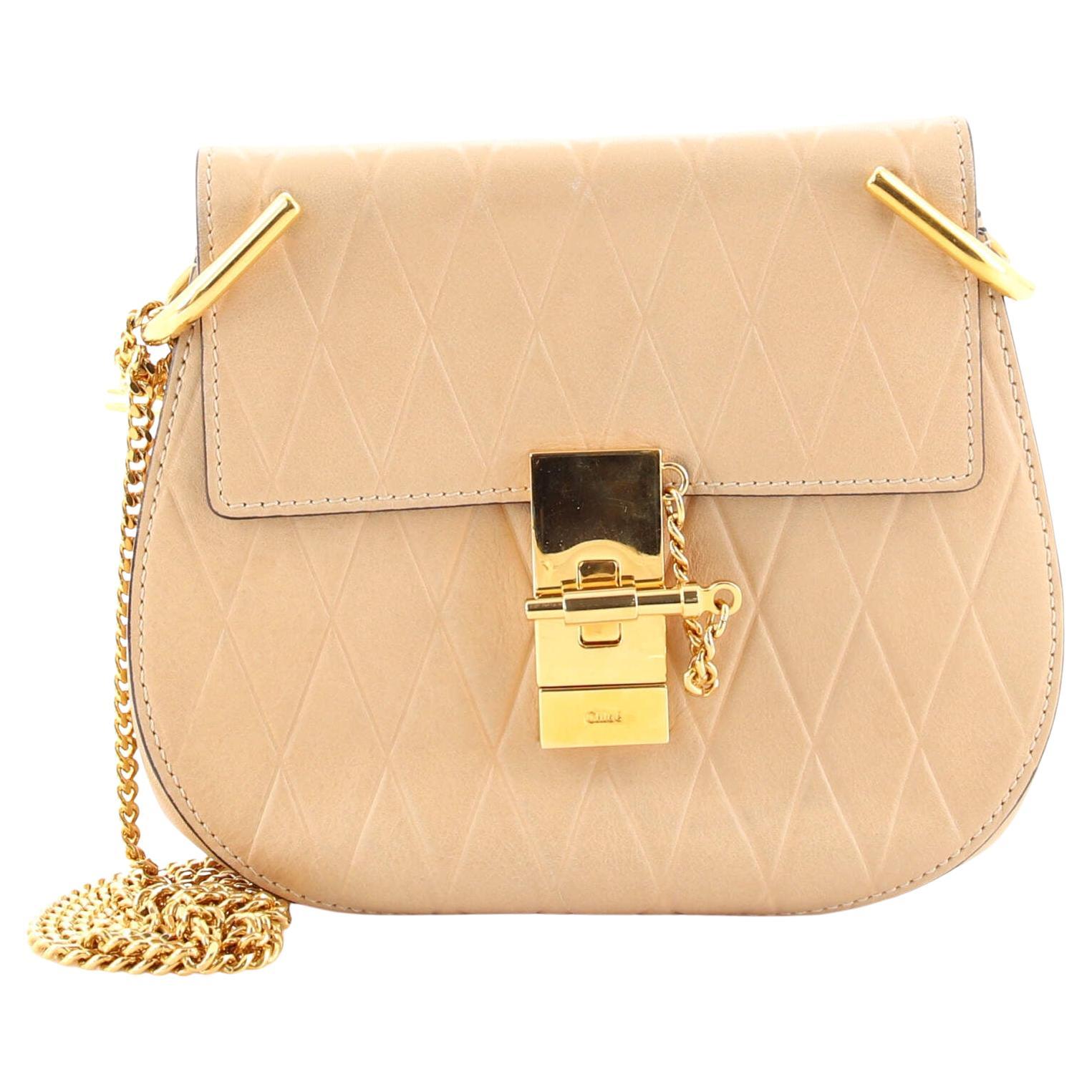 Chloe Drew Crossbody Bag Leather Small at 1stDibs