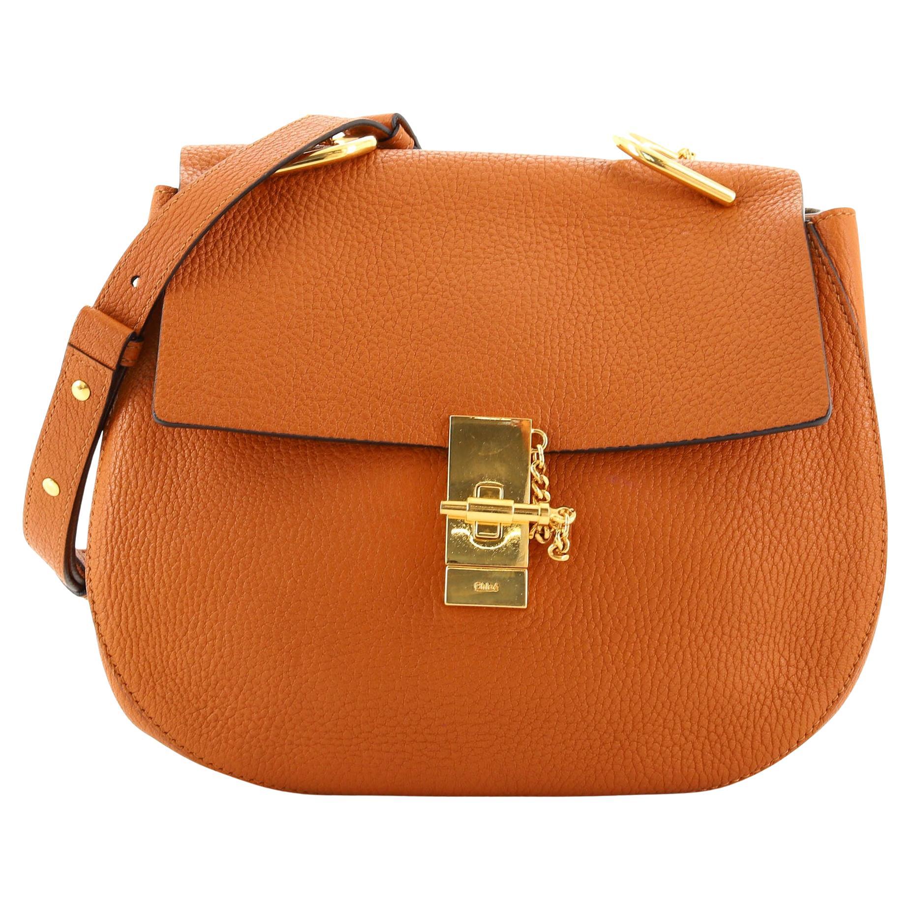 Chloe Drew Crossbody Bag Leather Mini at 1stDibs