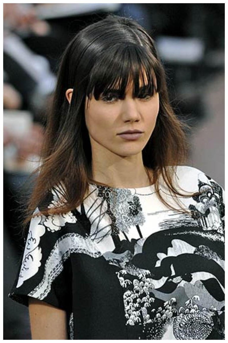 Chloé FALL 2007 RTW Secret Garden a-line wool dress 40 fr For Sale at ...