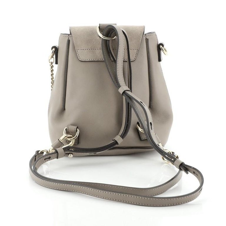 Chloe Faye Backpack Leather And Suede Mini at 1stDibs | chloe faye mini ...