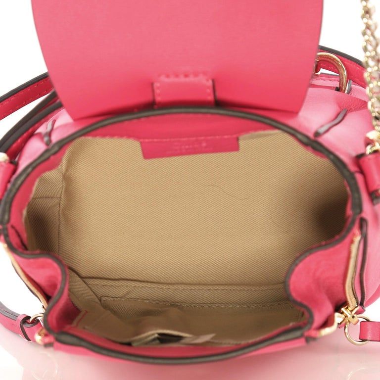 Chloe Faye Backpack Leather and Suede Mini at 1stDibs