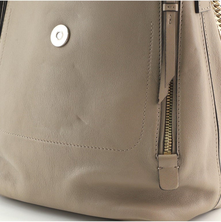 Chloe Faye Backpack Leather and Suede Small at 1stDibs