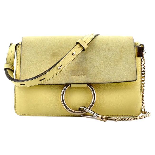 Chloe Faye Shoulder Bag Python Medium at 1stDibs