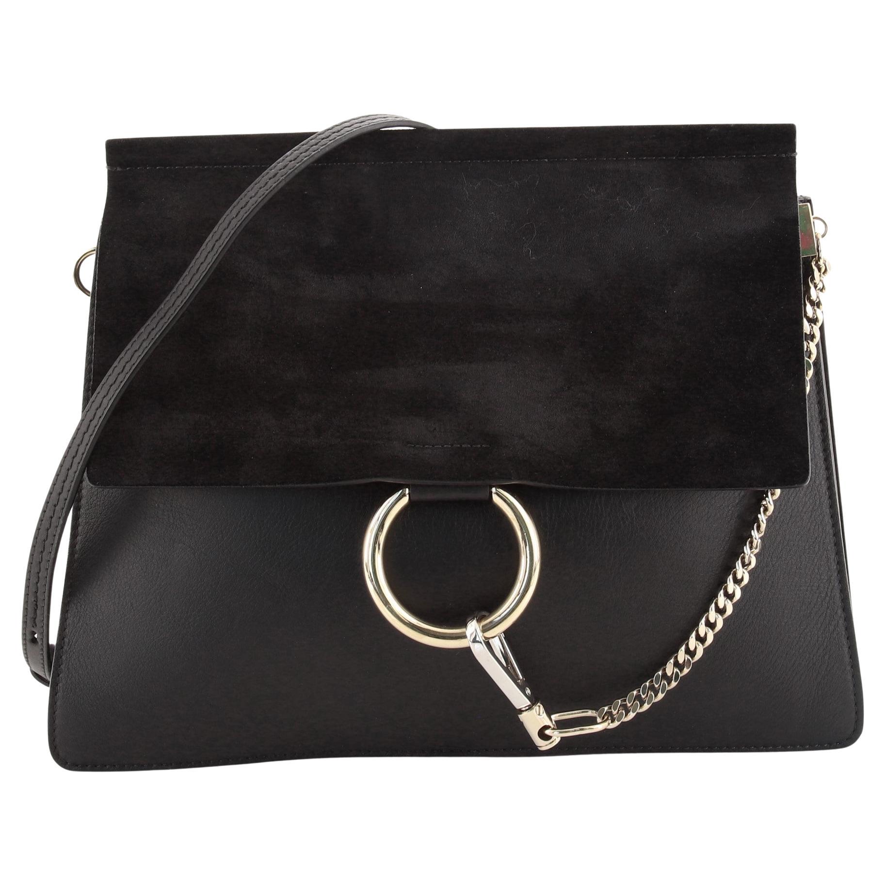 Chloé Maroon Patent Leather Metal Flap Pocket Satchel For Sale at 1stDibs