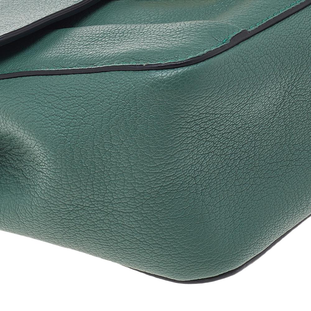Chloe Green Leather Small Elsie Shoulder Bag at 1stDibs