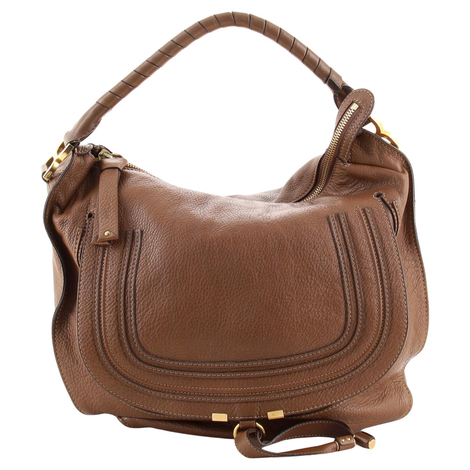 Chloe Marcie Hobo Leather Large at 1stDibs