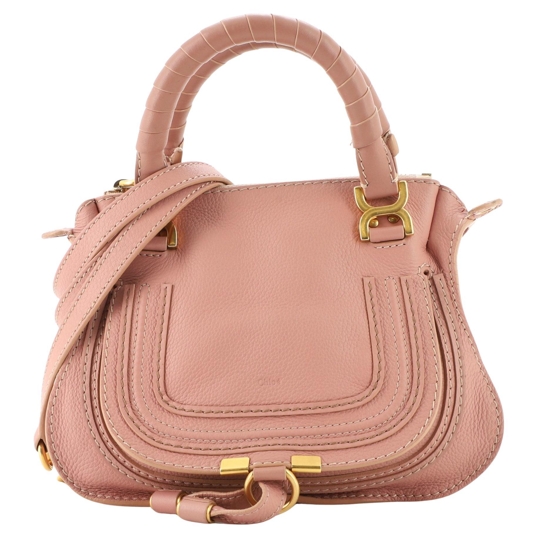 Chloe Beige Leather and Suede Pixie Round Crossbody Bag at 1stDibs