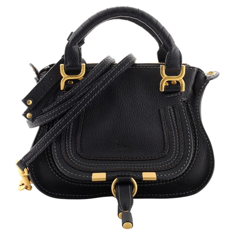 Chloe Marcie Satchel Leather Baby For Sale at 1stDibs