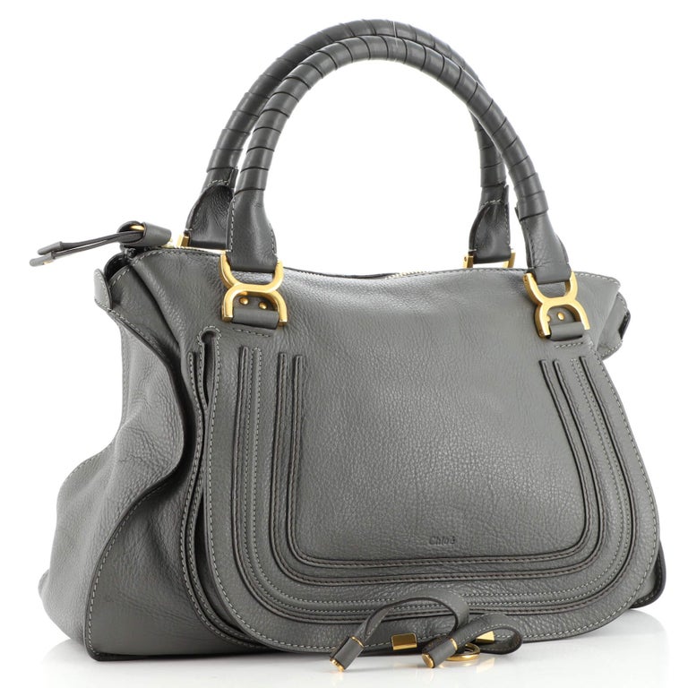 Chloe Marcie Shoulder Bag Leather Large For Sale at 1stDibs