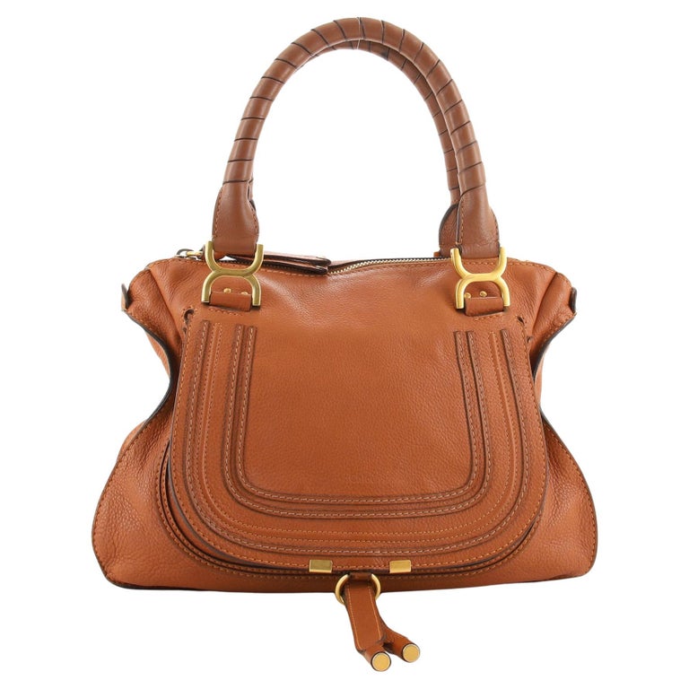 Chloe Marcie Handbag Leather Medium For Sale at 1stDibs