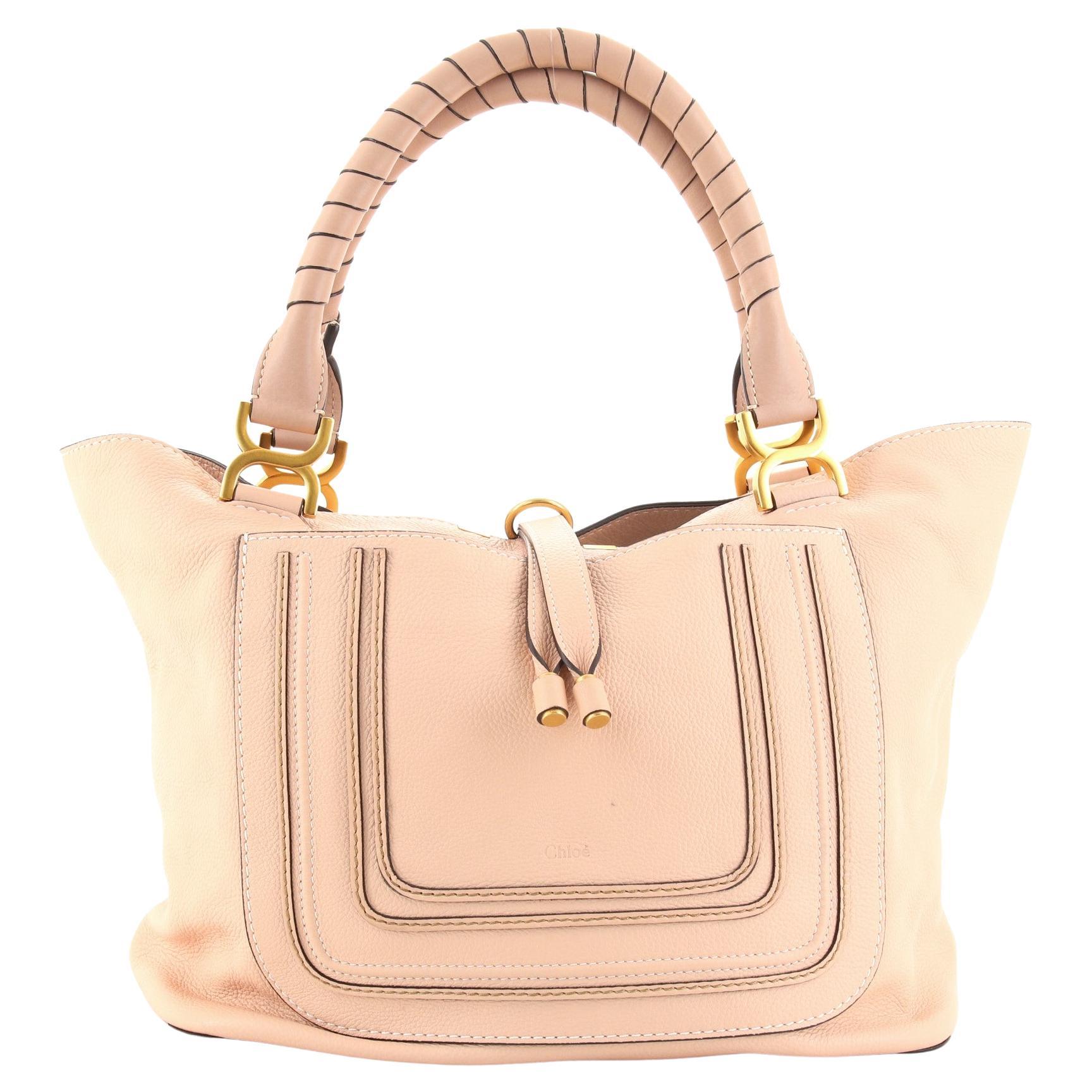 Chloe Marcie Satchel Leather Medium at 1stDibs