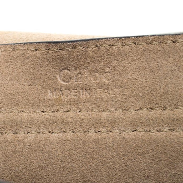 Chloe Maroon Leather Mini Hudson Shoulder Bag at 1stDibs