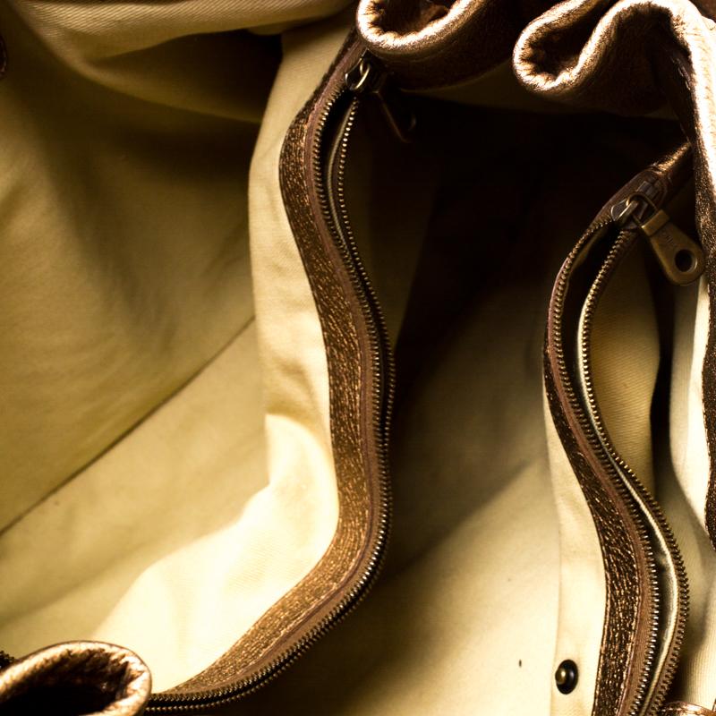 Chloe Metallic Gold Leather Silverado Satchel at 1stDibs | chloe ...