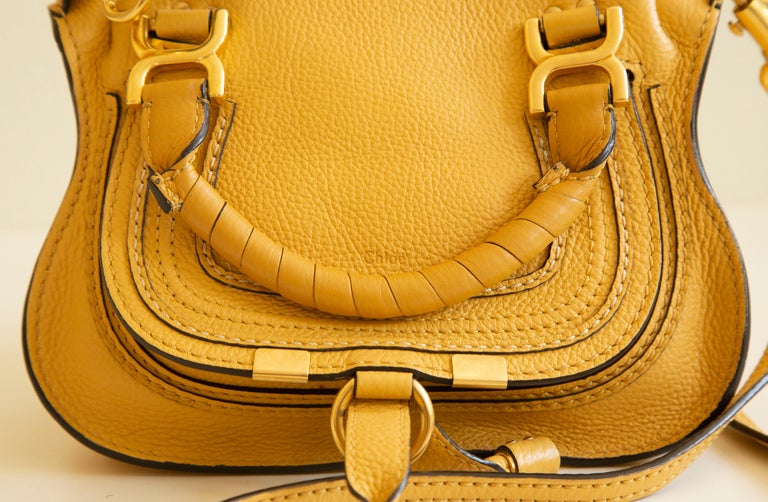 Chloe Mini Marcie Crossbody Bag Top Handle Bag For Sale at 1stDibs