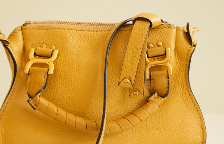 Chloe Mini Marcie Crossbody Bag Top Handle Bag For Sale at 1stDibs