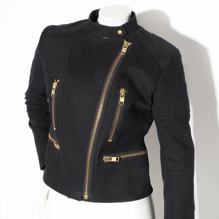 Chloé Moto Jacket For Sale at 1stDibs