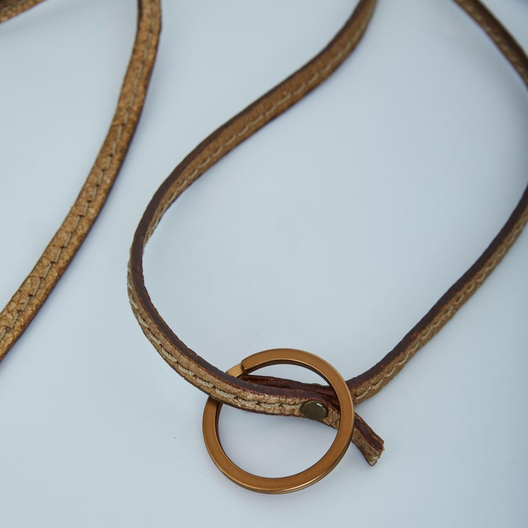 Chloe Padlock And Key Keychain Necklace For Sale at 1stDibs