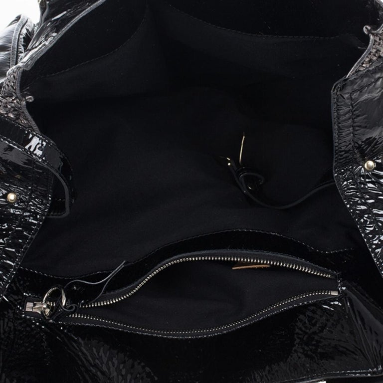 Chloe Patent Leather Ada Tote For Sale at 1stDibs