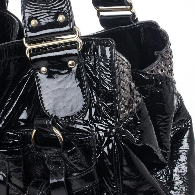 Chloe Patent Leather Ada Tote For Sale at 1stDibs