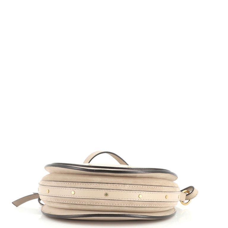 Chloe Pixie Crossbody Bag Leather and Suede Small For Sale at 1stDibs