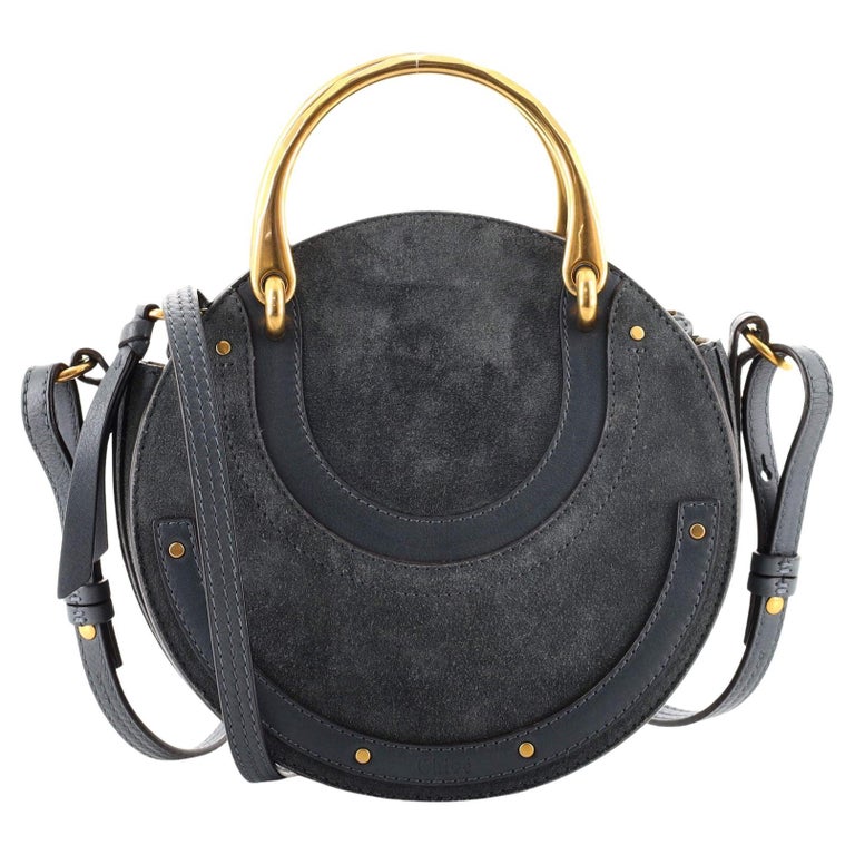 Chloe Pixie Crossbody Bag Leather and Suede Small For Sale at 1stDibs
