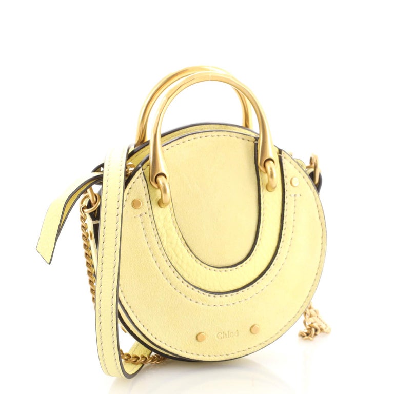 Chloe Pixie Crossbody Bag Leather with Suede Mini For Sale at 1stDibs