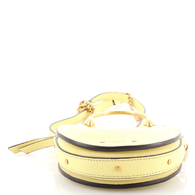 Chloe Pixie Crossbody Bag Leather with Suede Mini For Sale at 1stDibs