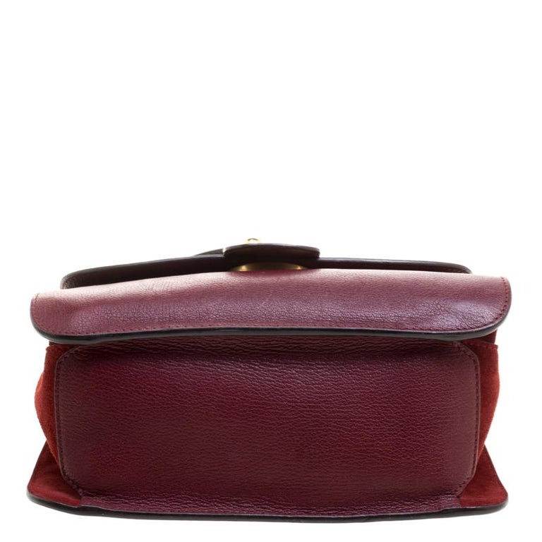 Chloe Red Leather Medium Mily Shoulder Bag For Sale at 1stDibs | chloe ...