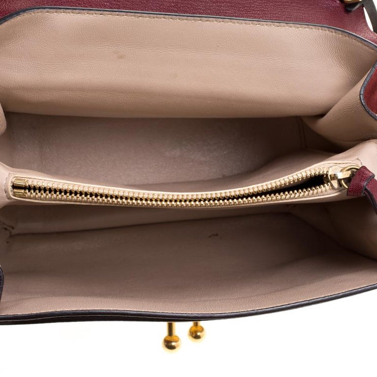 Chloe Red Leather Medium Mily Shoulder Bag For Sale at 1stDibs | chloe ...