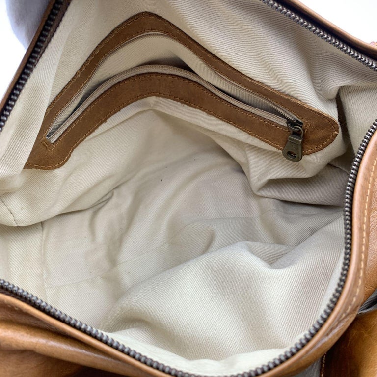 Chloe Tan Beige Leather Silverado Bag Tote Satchel at 1stDibs | beige ...