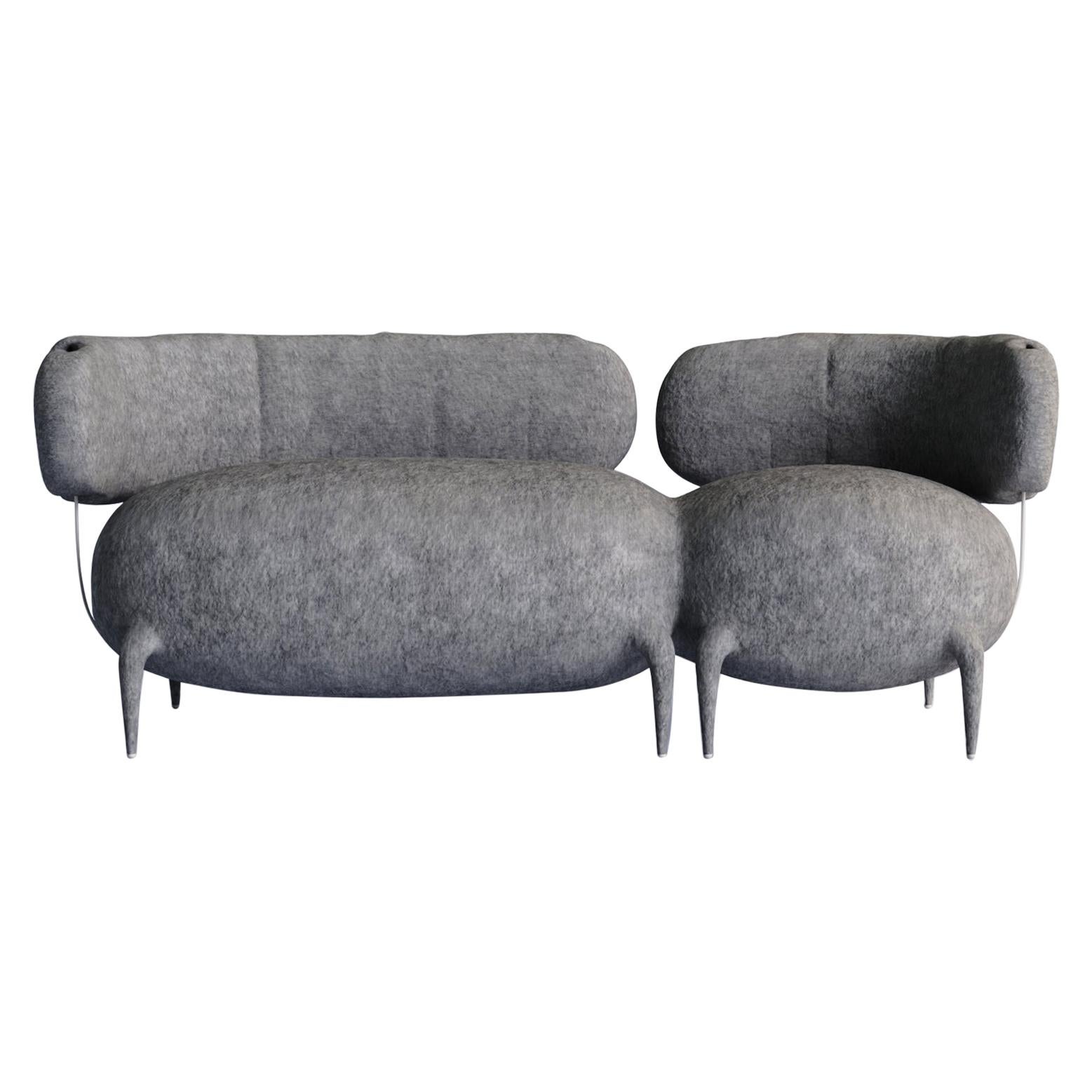 Lympho Contemporary Lounge Chair by Taras Zheltyshev For Sale at 1stDibs