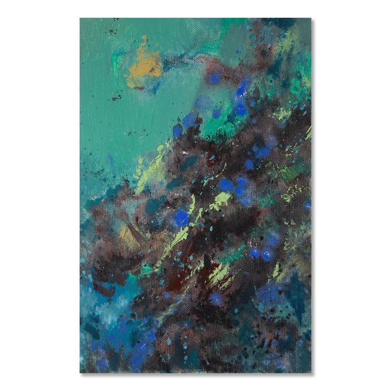 Chong Liu - Chong Liu Abstract Original Oil On Canvas "The Beginning Of Nature 82" For Sale at ...