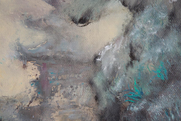 Chong Liu - Chong Liu Abstract Original Oil Painting "Untitled" For ...
