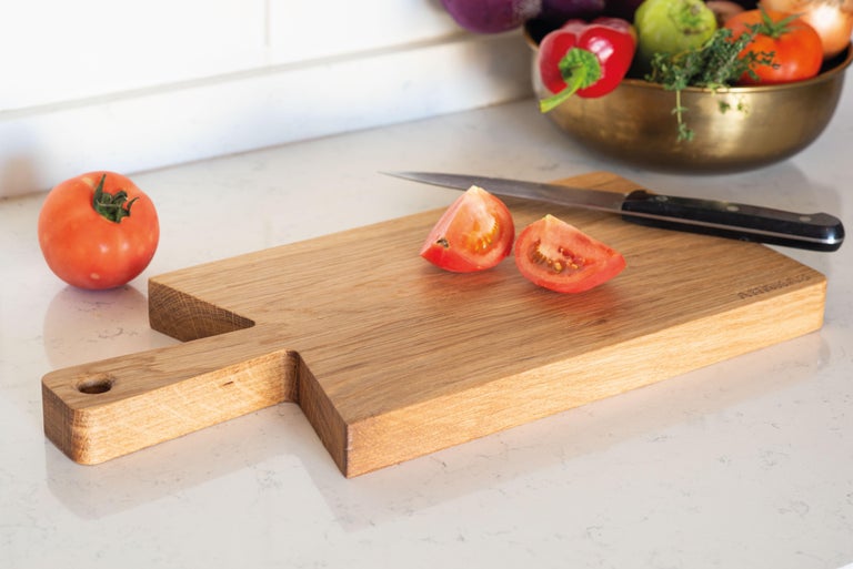 Chop, Handmade Oak Wood Serving and Cutting Board For Sale at 1stDibs