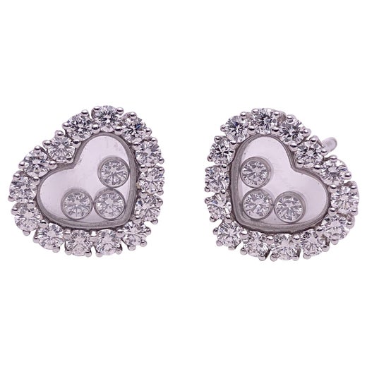 CHOPARD Blue Sapphire Diamond Wave Ring For Sale at 1stDibs | chopard ...