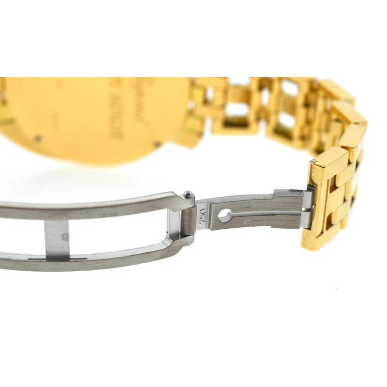 Chopard 18 Karat Yellow Gold Happy Spirit Diamond Ladies Watch at 1stDibs