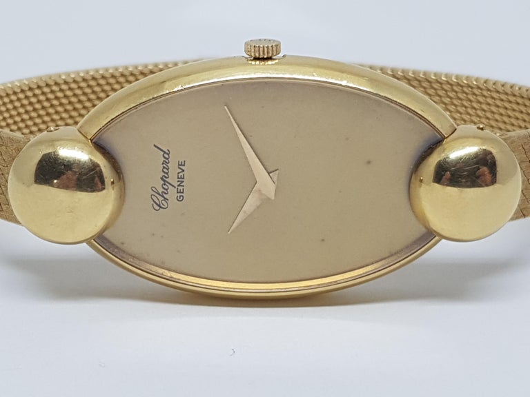 Chopard 18 Karat Yellow Gold Vintage Ladies Watch at 1stDibs