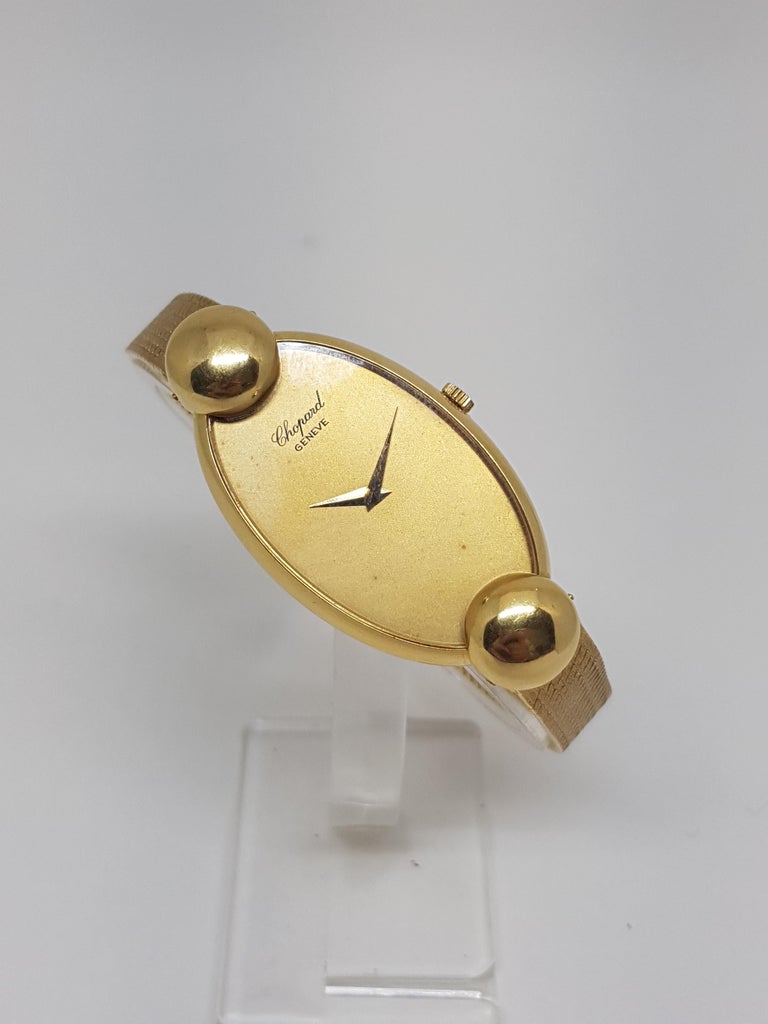 Chopard 18 Karat Yellow Gold Vintage Ladies Watch at 1stDibs